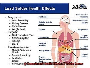 Hazards and Health Effects Of Solder Fumes? - The Welding Guru