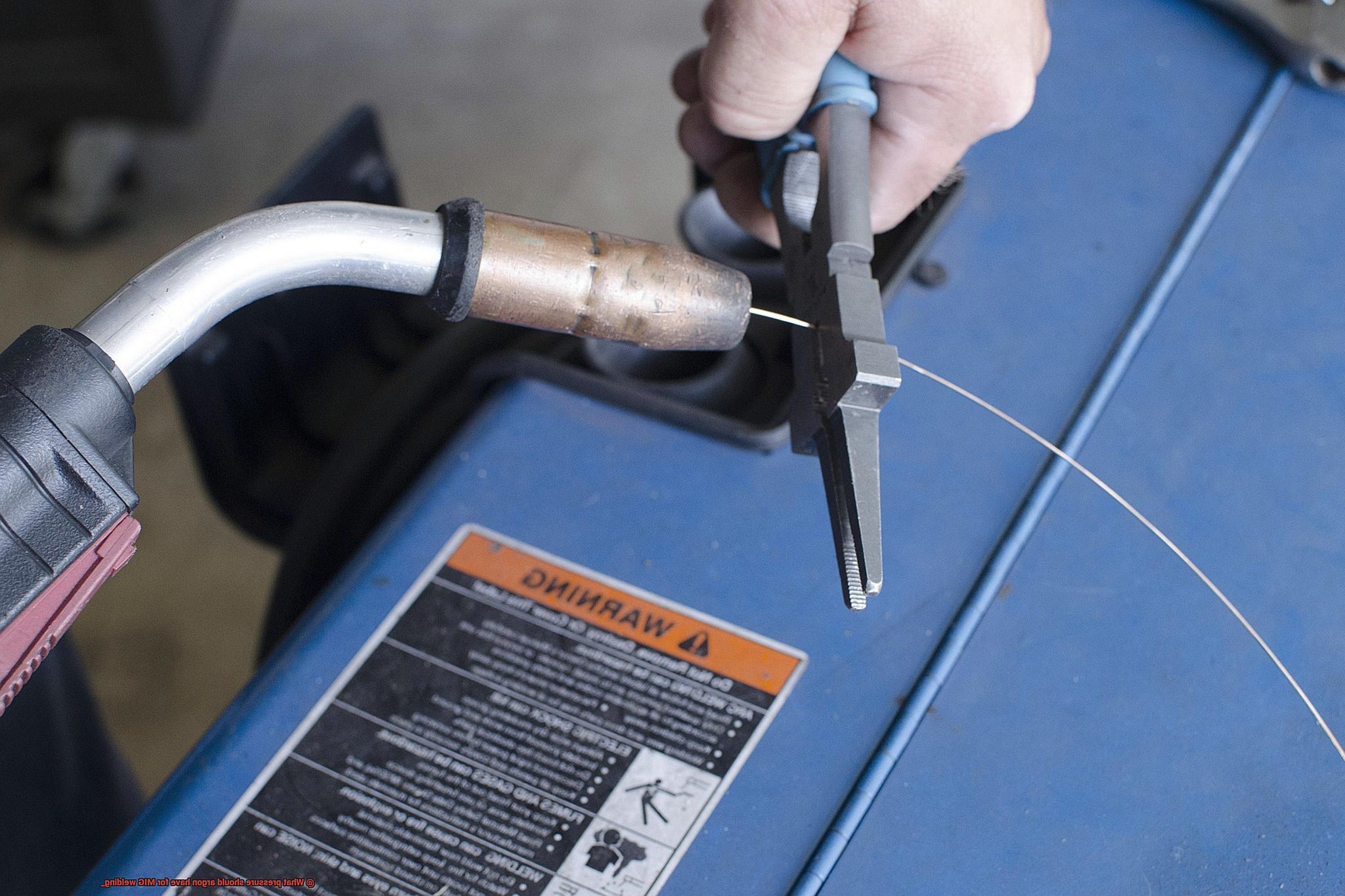What pressure should argon have for MIG welding_? - The Welding Guru
